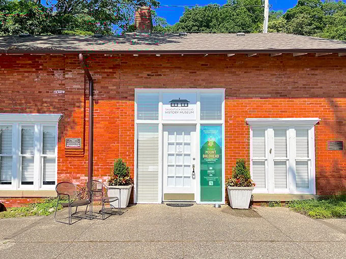 This unassuming brick building houses Saugatuck's historical treasures – proof that sometimes the most fascinating stories come in packages that wouldn't get a second glance on HGTV.