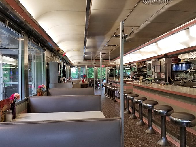 Step inside and you're transported to a simpler time – where counter stools invite lingering conversations and the coffee's always fresh.