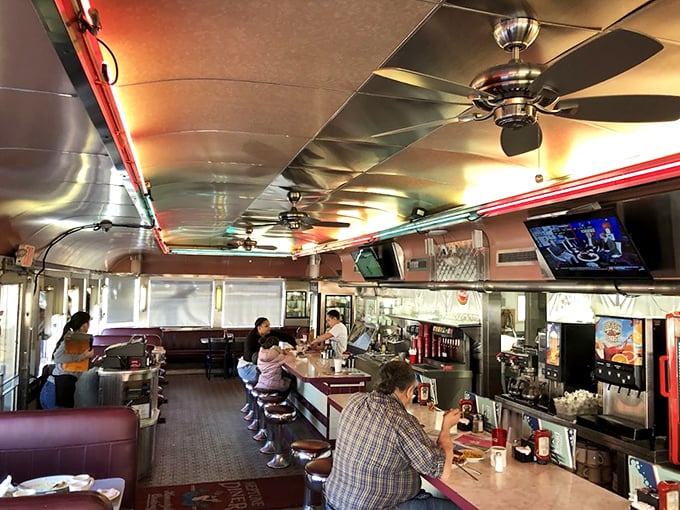 Step through these doors and you're transported to an era when calories weren't counted and coffee refills were unlimited. Pure Lancaster nostalgia.