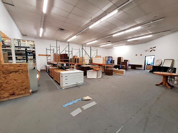 Cabinet wonderland! Where other people's kitchen renovations become your opportunity to score solid wood storage at prices that'll make your wallet sing.