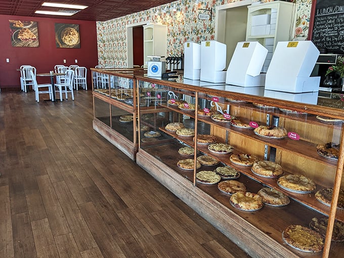 Display cases lined with homemade pies create an edible art gallery. This is the kind of museum where sampling the exhibits isn't just allowed—it's encouraged.