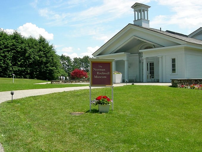 The Norman Rockwell Museum isn't just a building—it's a time machine to an America we all somehow remember, even if we weren't there.