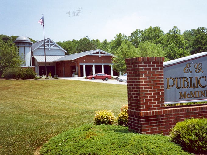 The E.G. Fisher Public Library isn't just about books – it's a community gathering spot where ideas and stories flow as freely as sweet tea.