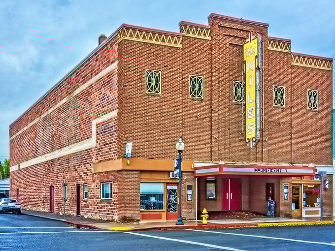 The Niles Theater stands as a brick-and-mortar time capsule. Movies might be digital now, but that vintage marquee still promises the same magic our grandparents experienced.