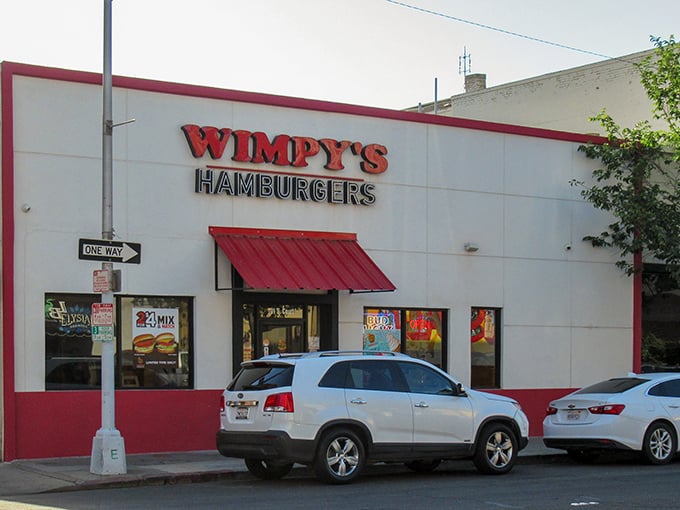 Wimpy's Hamburgers isn't trying to reinvent fast food—they're just perfecting it with the kind of straightforward deliciousness that never goes out of style.