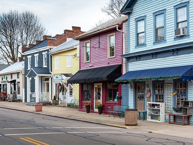 Those rainbow-bright storefronts aren't just pretty faces – they're hiding treasures that'll make your wallet nervous but happy.