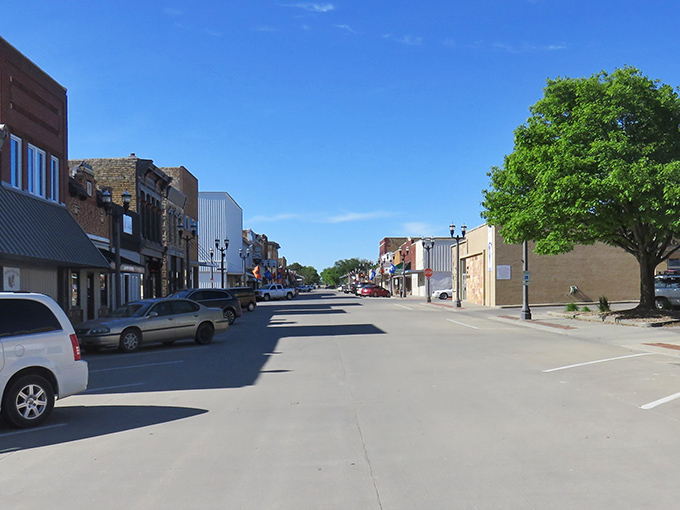 Wide streets and ample parking make downtown Beloit feel spacious and unhurried—a refreshing change from the sardine-can experience of big city living.