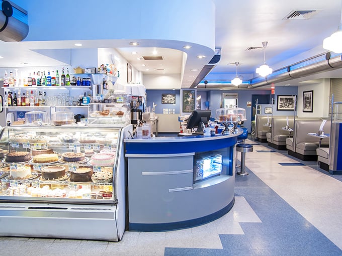 Step inside to a dessert case that should come with a warning label and a counter that's witnessed more breakfast epiphanies than a Sunday morning sermon.