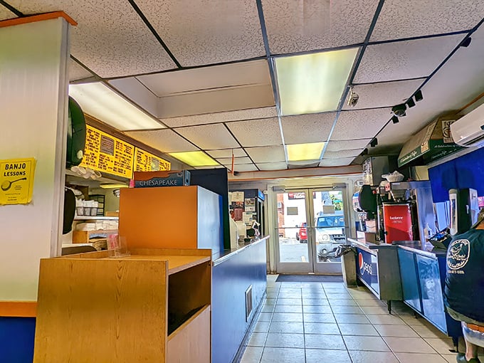 No frills, all thrills. The modest interior of Wayside keeps the focus where it belongs—on the food that's about to change your day.