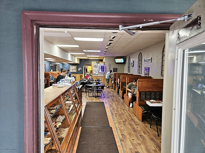 Step inside and feel instantly at home in this cozy dining space where breakfast dreams come true and calories don't count.
