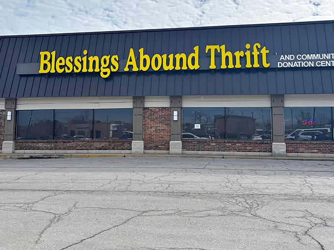That massive storefront means serious business when it comes to finding treasures that won't empty your wallet completely.
