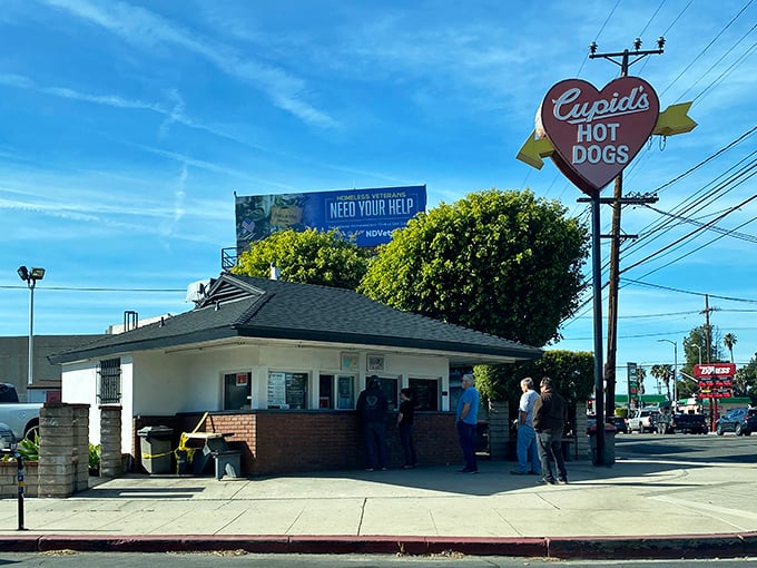 Cupid's modest exterior hides culinary arrows that strike straight through your heart and stomach simultaneously.