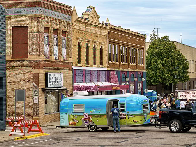 Fairmont's historic downtown stands proud with buildings that have weathered decades while keeping their original character intact.