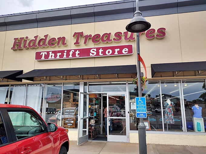 When a thrift store calls itself Hidden Treasures, it's not just clever marketing—it's practically a treasure map with directions.