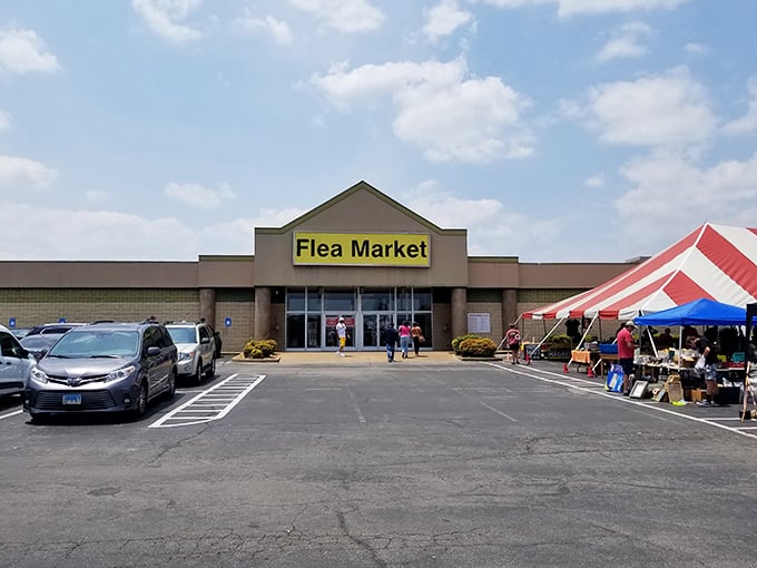 I-75 Flea Market's spacious building houses countless vendors selling everything from electronics to handmade crafts.