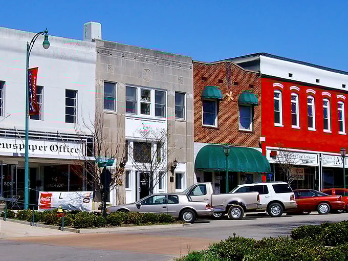 Lexington's historic downtown features a delightful mix of architectural styles, where red brick buildings tell stories of generations past.