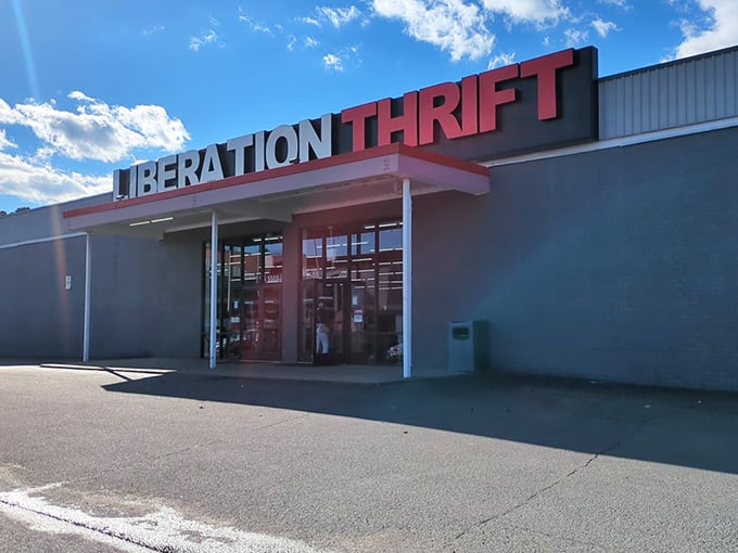 Sometimes the best treasures hide behind the most unassuming facades - this warehouse holds countless surprises.