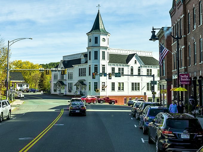 Littleton's downtown looks like the set designer for "It's a Wonderful Life" got carried away—in the best way.