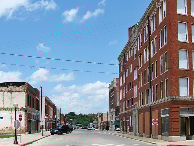 Pawhuska's wide streets once welcomed cattle drives, now they welcome visitors seeking authentic prairie town charm.