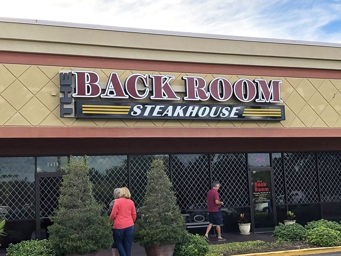 The Back Room's name isn't just clever marketing – it feels like you've discovered a secret club where steak lovers gather.