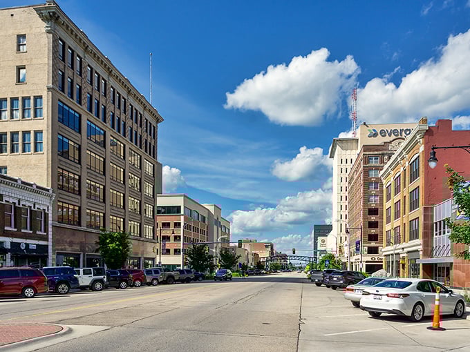 Topeka's downtown showcases the kind of authentic Midwestern charm where history lives alongside everyday affordability and genuine hospitality.