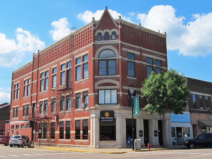 Waupaca's historic architecture stands as a testament to small-town Wisconsin charm, where time seems to move just a little slower.