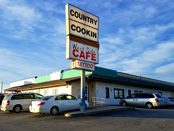 Don't judge this strip mall book by its cover - West Side Cafe serves up pure magic.