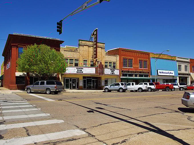 Woodward's downtown invites leisurely strolls past buildings that have weathered decades with quiet dignity.