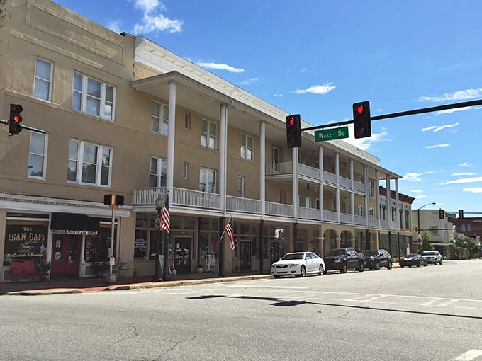 Classic Southern architecture meets modern comfort on streets designed for leisurely afternoon strolls and friendly conversations.