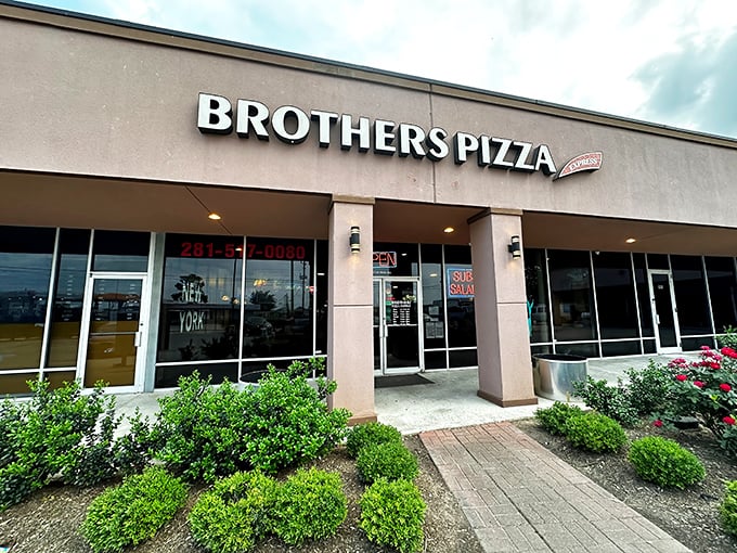Don't let the humble storefront fool you—Brothers Pizza Express serves up serious New York-style magic worth the drive.