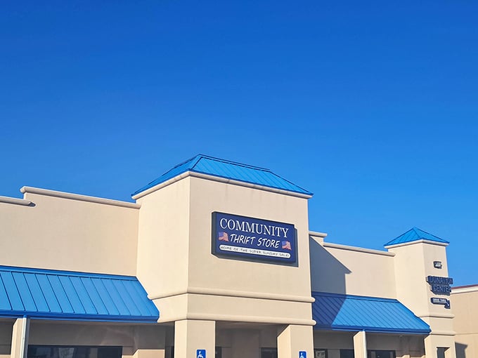 Community Thrift Store keeps things neat as a pin, making the hunt for deals feel downright civilized and fun.