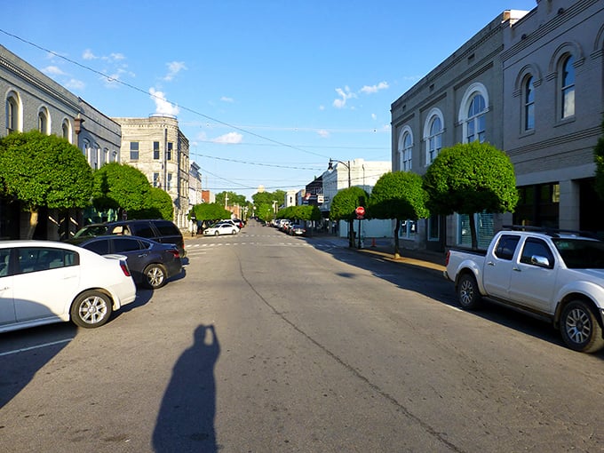 Where historic buildings meet modern life, and parking spots are easier to find than Bigfoot.