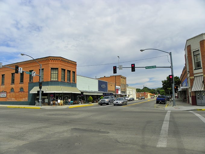 Downtown Emmett offers a step back in time with prices to match. The historic buildings house businesses where your wallet feels heavier.