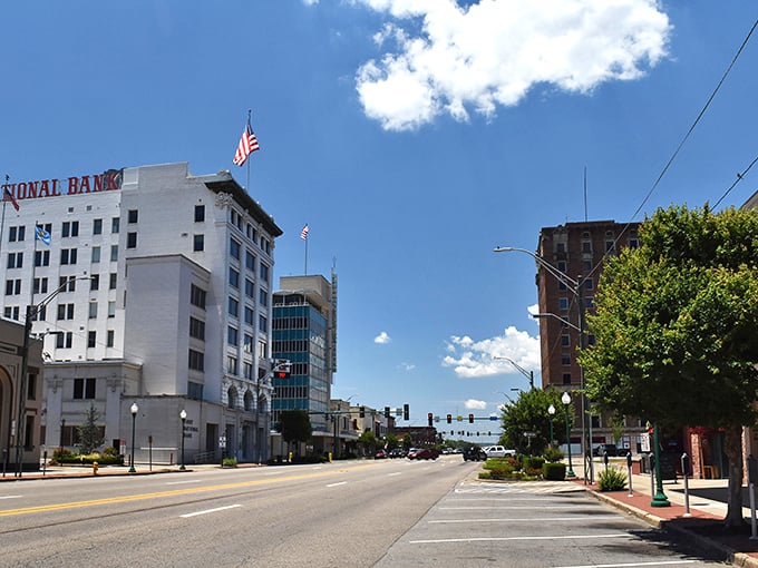 Fort Smith's charming downtown invites you to stroll and save, with budget-friendly businesses lining these historic streets.