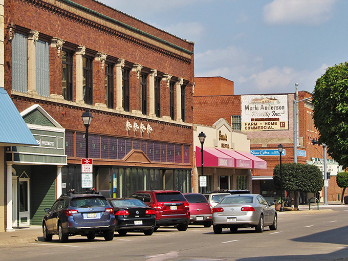 Hastings’ downtown shows off its classic Midwestern charm, where old brick facades meet small-town hospitality.