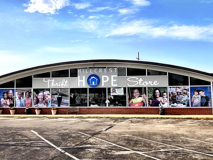 Under that big blue Missouri sky, Hillcrest Hope Thrift Store stands ready to transform your shopping trip into a charitable adventure.