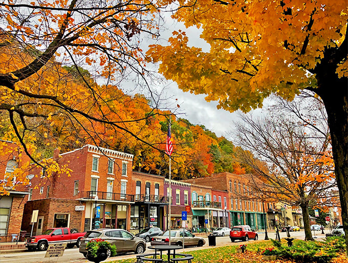 Step right up to McGregor's Main Street, where brick storefronts stand shoulder-to-shoulder like old friends catching up.