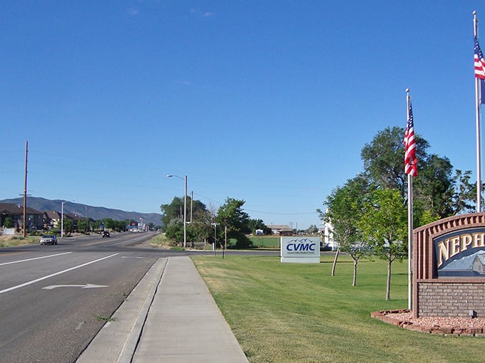 Small-town America at its finest, where neighbors wave and living costs make perfect sense for retirees.