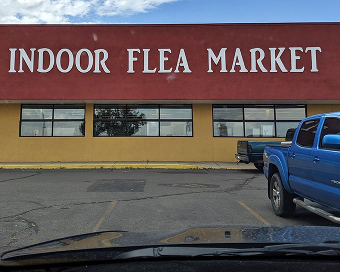 Smart shoppers know the best flea markets keep their goodies safe from desert winds and weather.