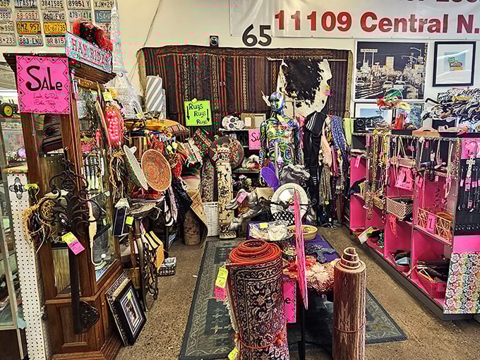 Step inside this colorful booth and prepare for sensory overload—every inch tells a story waiting to be discovered.
