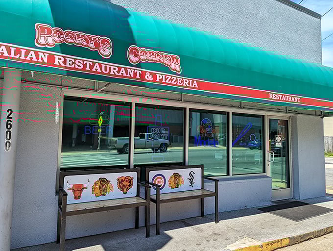 Nothing fancy here, just an honest storefront where locals know the hot dogs are worth the trip.