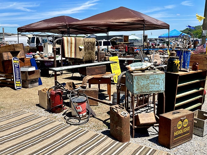 Inside these vintage booths, yesterday's treasures wait patiently to become today's perfect finds and memories.