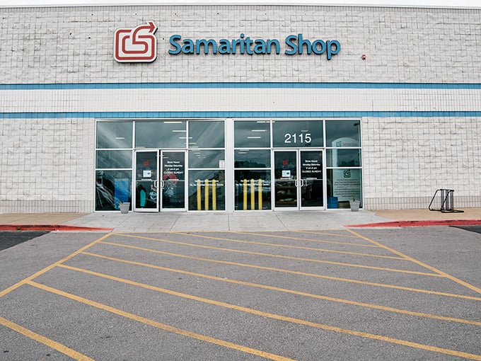 Clean, bright, and bigger than your average grocery store - this is thrift shopping done right.