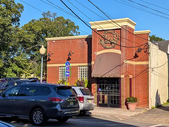 By day, it's an unassuming tavern. By night, it's home to some of the most sought-after thin-crust pies in the Garden State.
