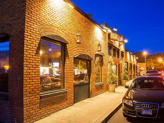 Those brick arches have seen a lot of history - now they're witnessing some seriously good steaks.
