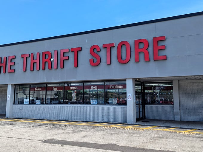 Simple signage, endless possibilities - this Jacksonville gem proves the best treasures hide behind unassuming storefronts everywhere.