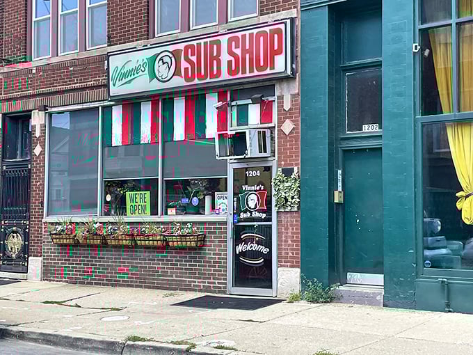 The sandwich equivalent of finding a $20 in your old jeans. Vinnie's unassuming storefront hides flavor bombs within.