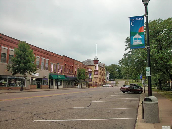 This charming downtown district shows why Waupaca residents never need to leave town for life's simple pleasures.