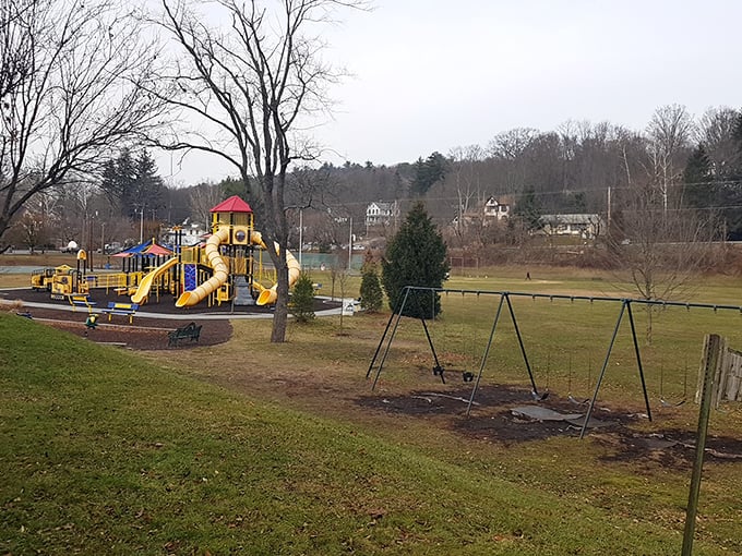 Bingham Park offers family fun without the fancy price tag. Those yellow slides have probably launched more childhood memories than NASA.