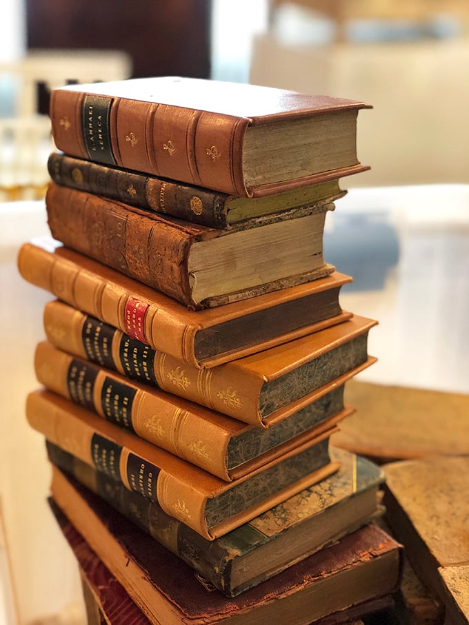 These leather-bound volumes aren't just books; they're time machines waiting to transport you to another era.